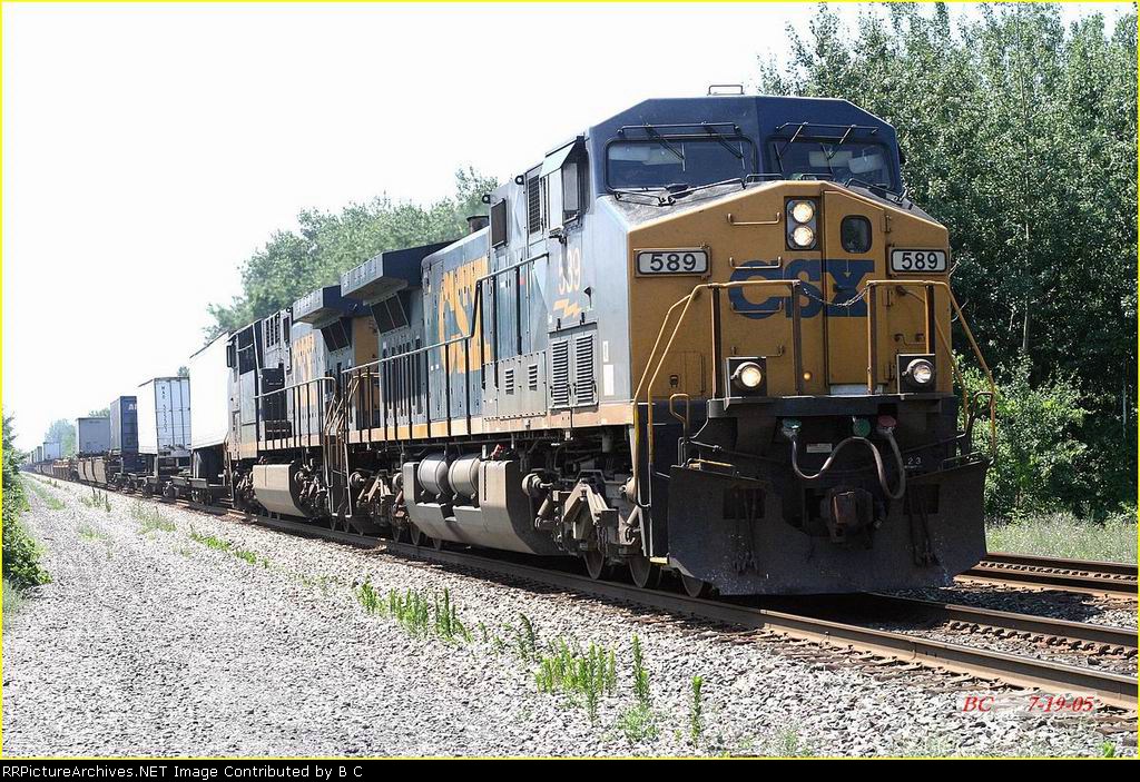 CSX 589 07/19/2005